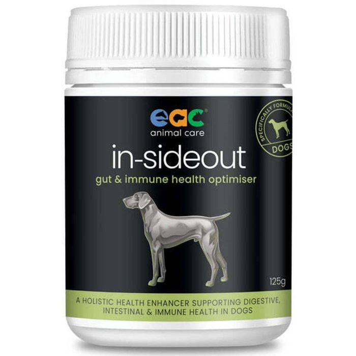 EAC Animal Care In-Sideout Gut & Immune Health Optimiser for Dogs 125g ...