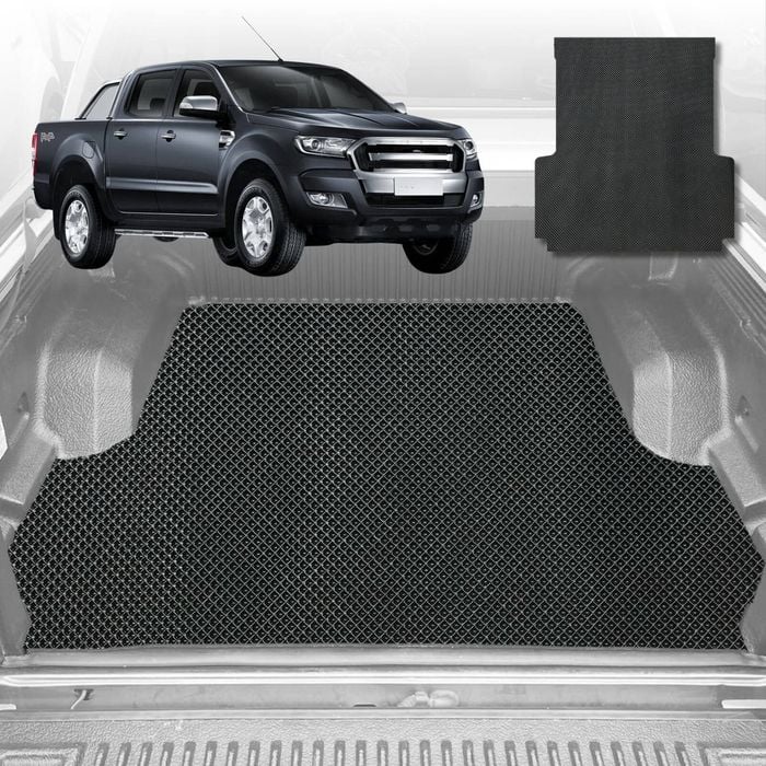 6D Diamond Ute Tub Mat for Ford Ranger (PX Dual Cab Ute) 2012-2015 ...