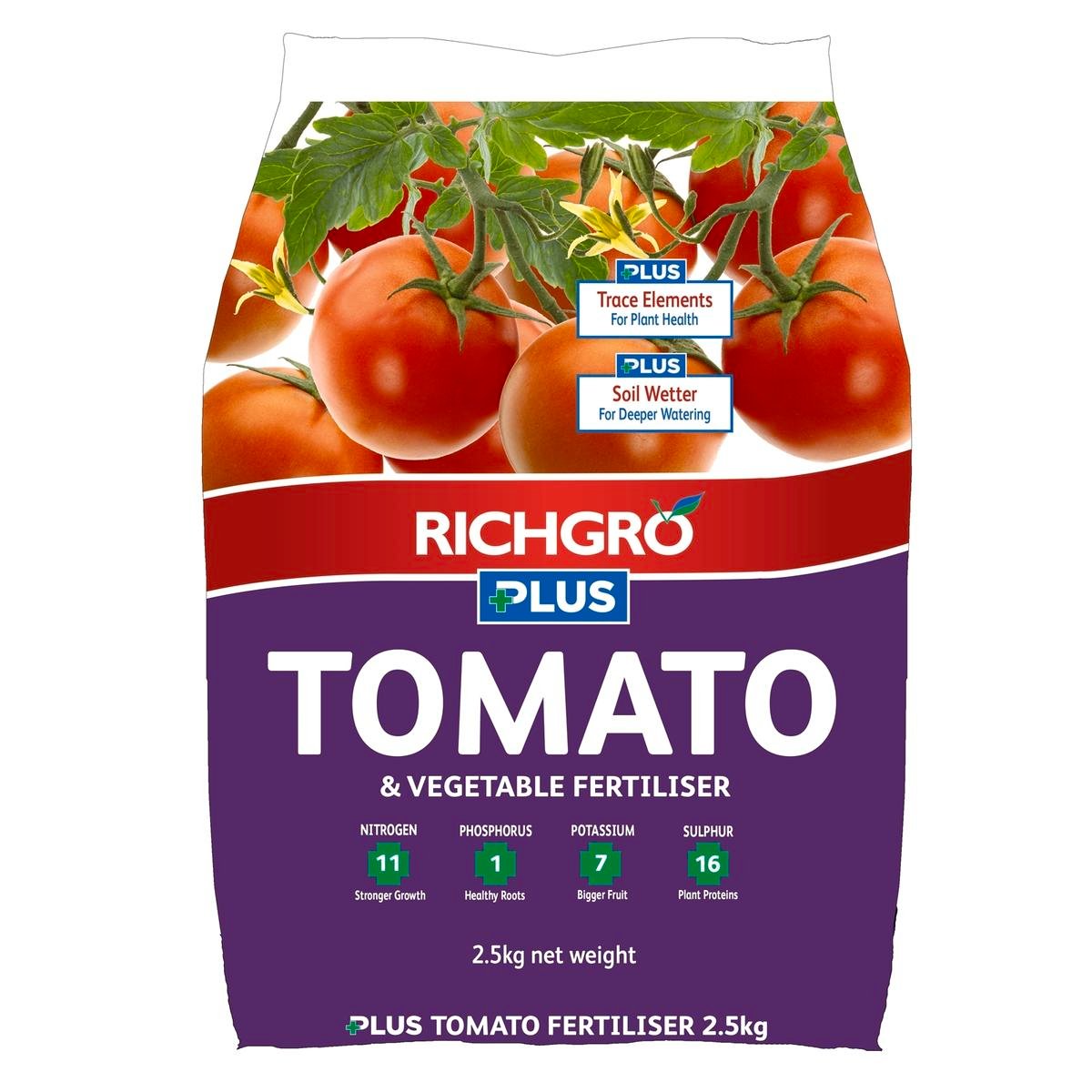 Richgro Plus 2.5kg Tomato And Vegetable Fertiliser - Bunnings Australia