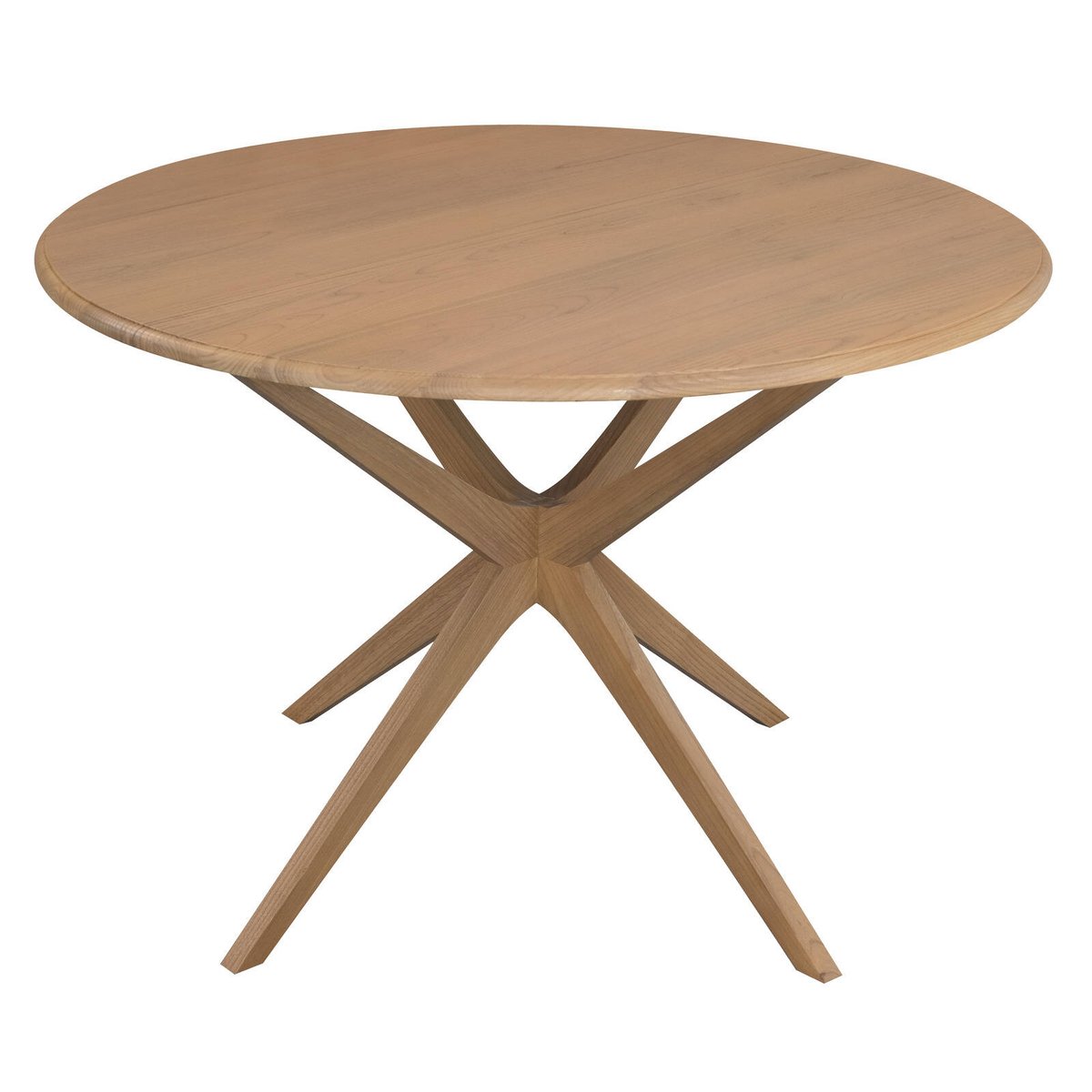 DION Round Dining Table - Natural - Bunnings Australia