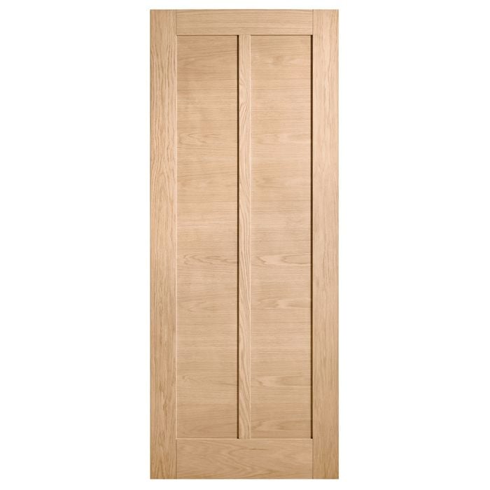 Corinthian Moda White Oak Internal Door AMOD17 - 820mm x 2340mm x 35mm ...