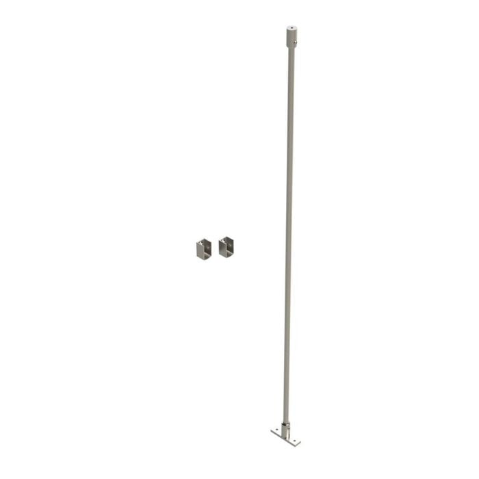 Emro Clear Anodised Shower Track Ceiling Support Kit - Bunnings Australia