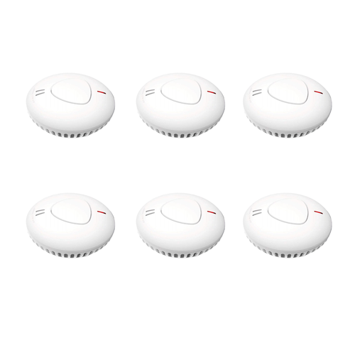 FirePro Interconnectable 10-Year Wireless Smoke Alarm - 6 Pack ...