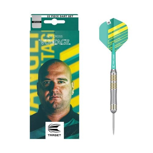 Target Rob Cross Brass Steel Tip Dart/Shaft/Flight/Wallet Accessory Set ...