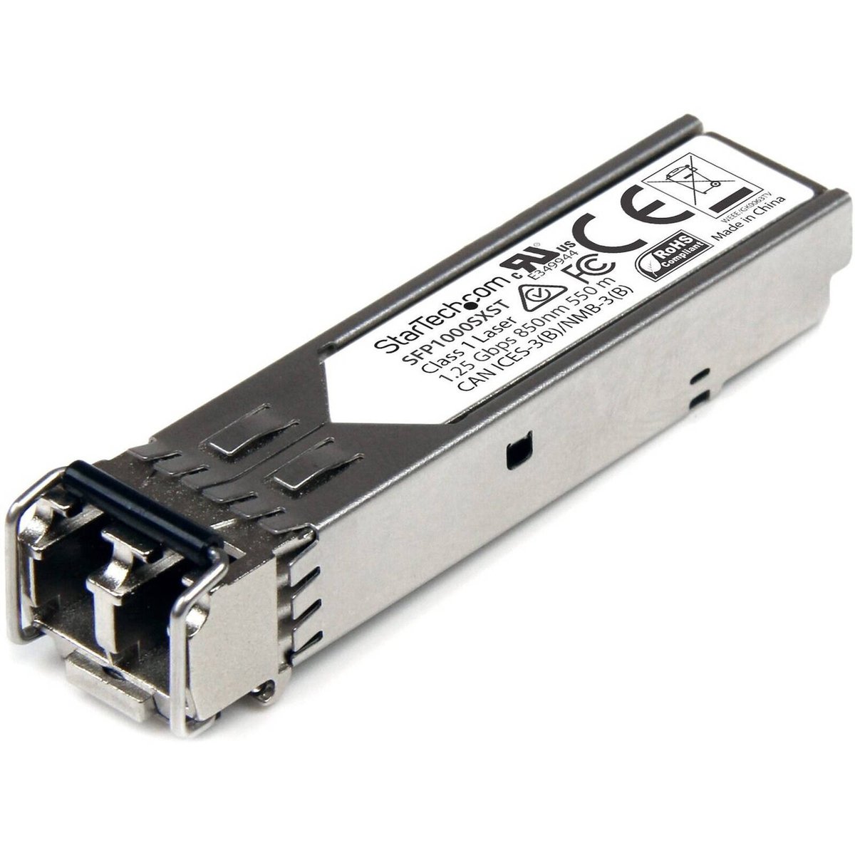 StarTech.com SFP (mini-GBIC) - 1 x LC Duplex 1000Base-SX Network - For ...
