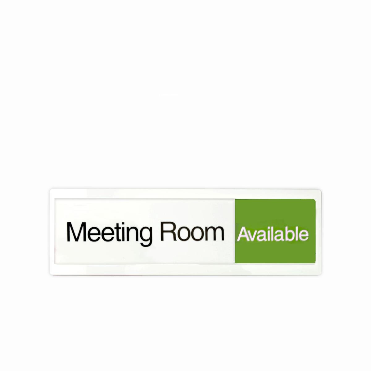 Sandleford 250 x 80mm Meeting Room Sign - Bunnings Australia