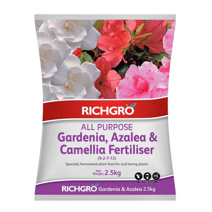Richgro 2.5kg All Purpose Gardenia Azalea and Camellia Fertiliser ...