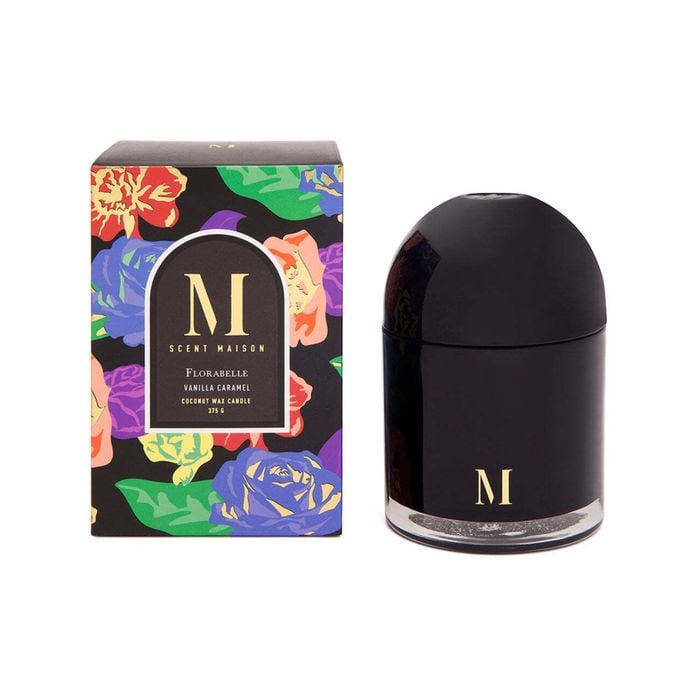 Scent Maison Florabelle 375g Scented Wax Candle - Vanilla Caramel ...