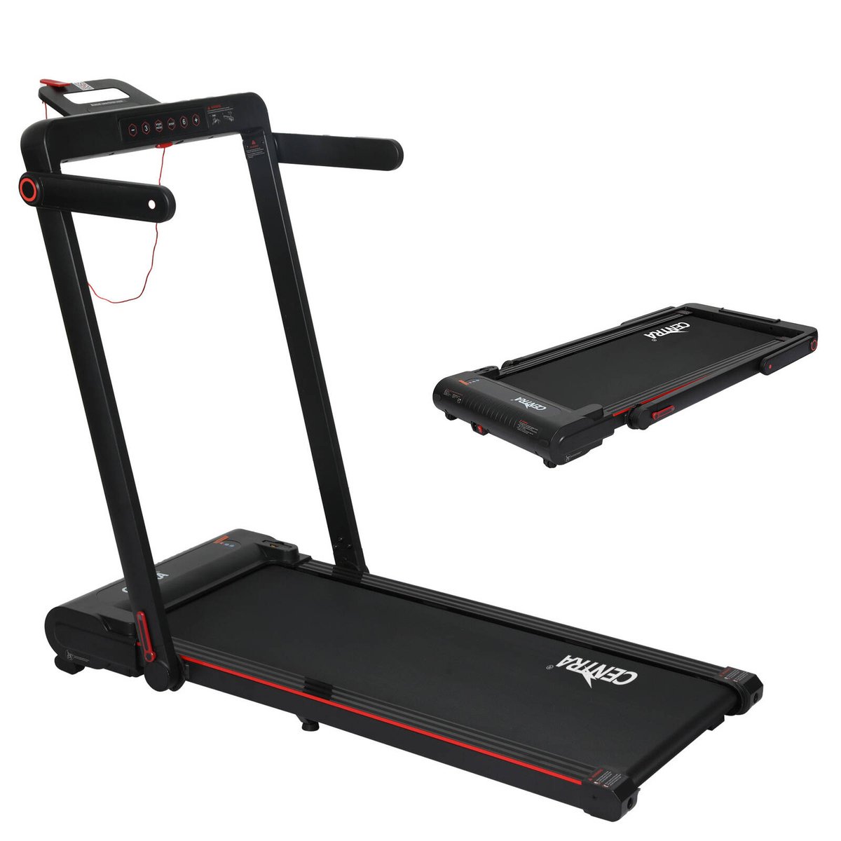 Centra Foldable Incline Treadmill Bluetooth Zwift/ Kinomap/Fitshow ...