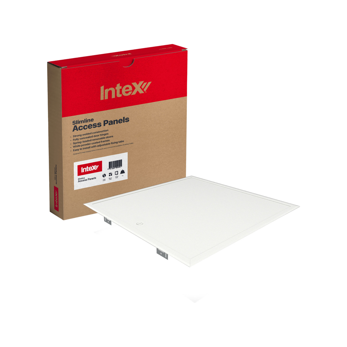 Intex 600m² Flange Edge Twist Lock Metal Door Slimline Access Panel ...