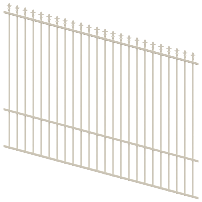 ProtectorAl 1201-2400W x 1800H Surfmist Spear Top Pool Fence Panel ...