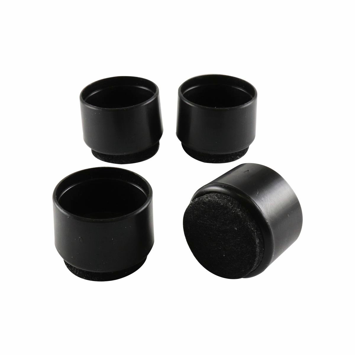 Surface Gard 22mm Round External Felt Based Chair Tips - 4 Pack ...