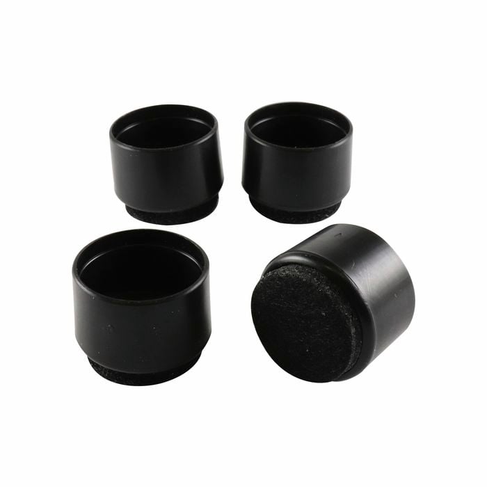 Surface Gard 22mm Round External Felt Based Chair Tips - 4 Pack ...
