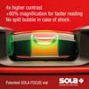 Sola Spirit Level Red 60cm 3 Vials - Bunnings Australia