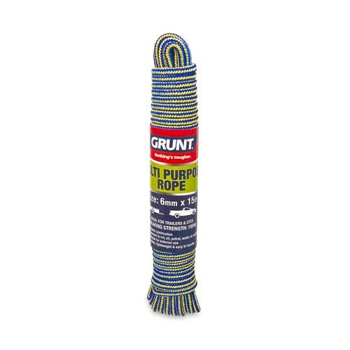 GRUNT 6mm x 15m Multi-Purpose Rope - Bunnings Australia