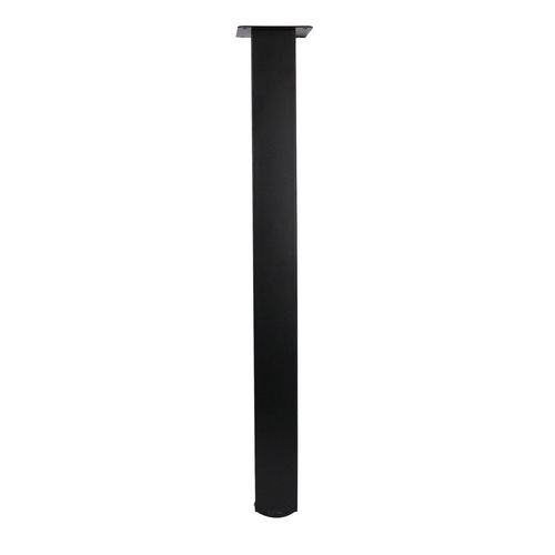 Adoored 60 x 710mm Black Metal Furniture Leg - Bunnings Australia