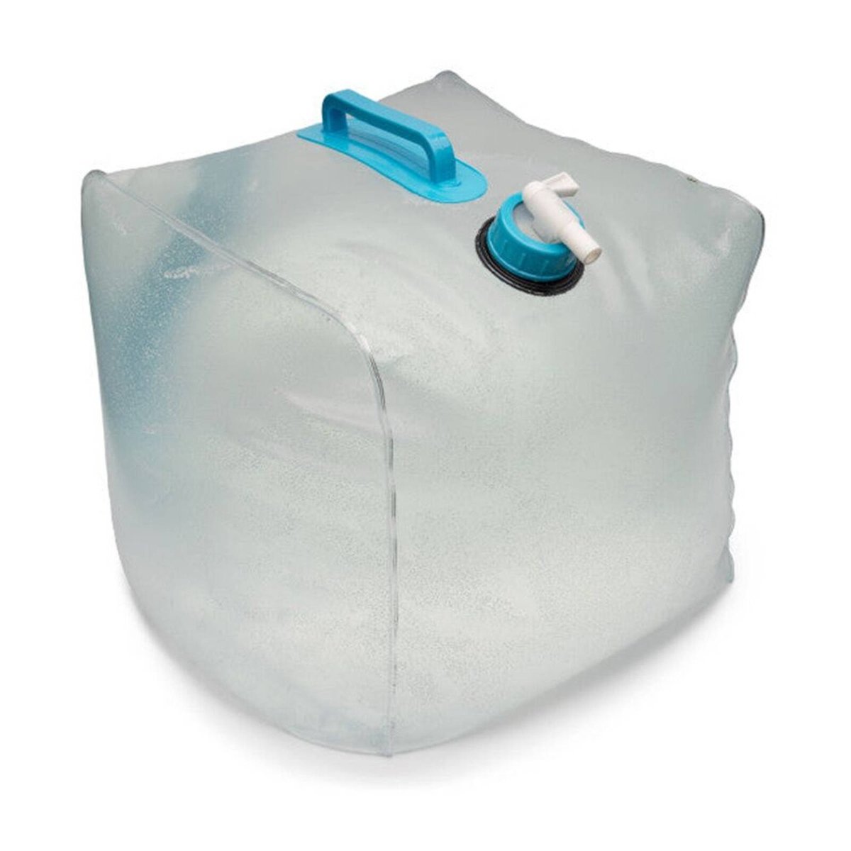 SOL Packable Water Cube Foldable 6P-Free PVC Camping Container 20L ...