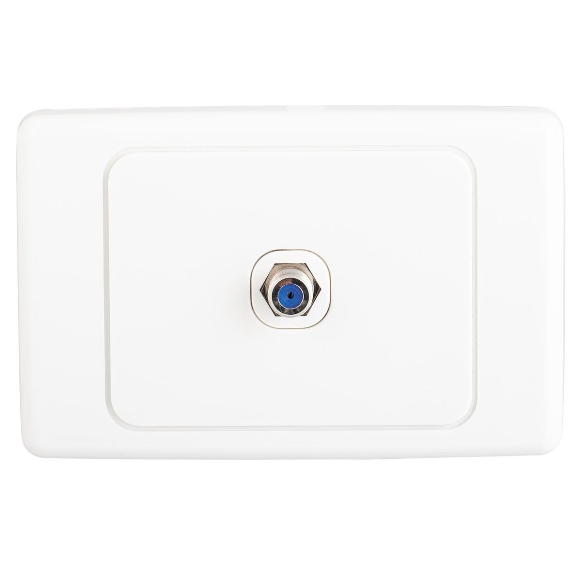 Deta Audio Visual Single F-Connector TV Outlet - Bunnings New Zealand