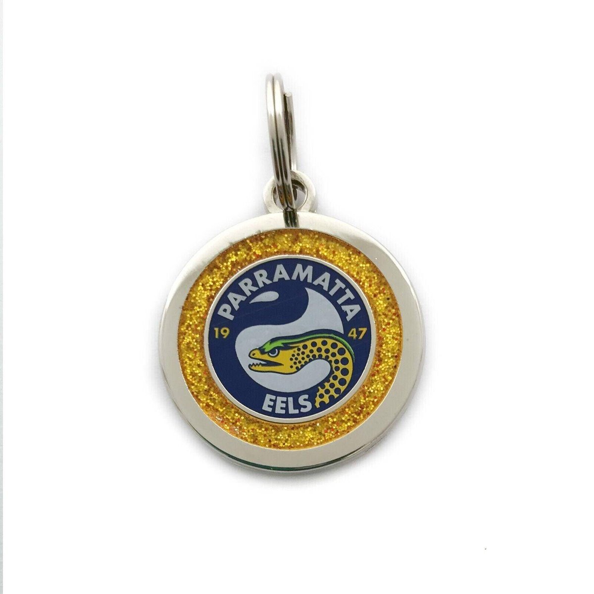 NRL Pet ID Tag - Paramatta Eels - Engravable - 25mm diameter - Bunnings ...