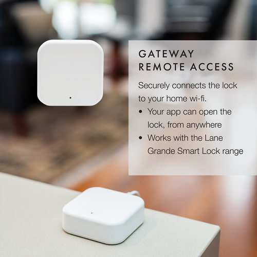 Lane Black Matte Grande Electronic Pull Handle - Bunnings Australia