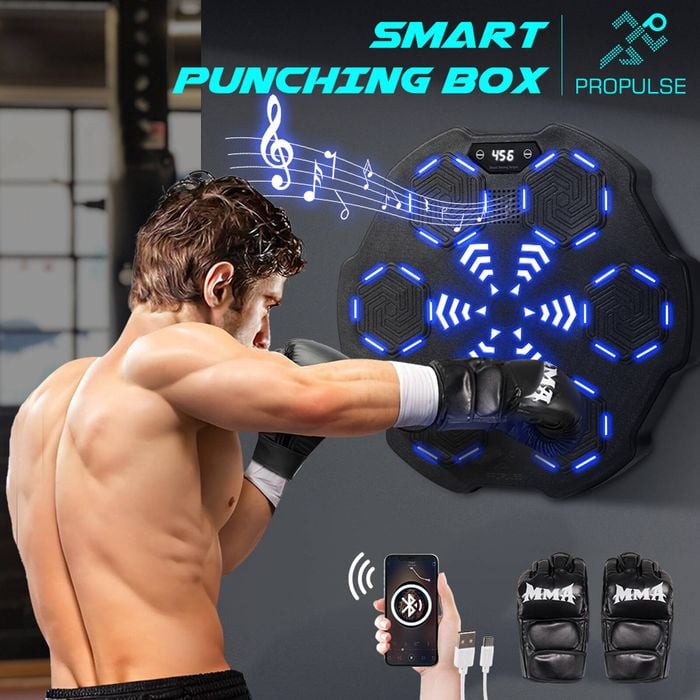 ProPulse Smart Punching Boxing Electronic Music Machine 8 Speeds with ...
