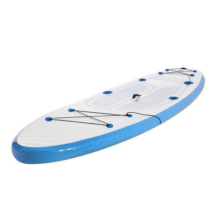 Extra Wide Inflatable Stand Up Paddle Surfboard Blue - Bunnings Australia