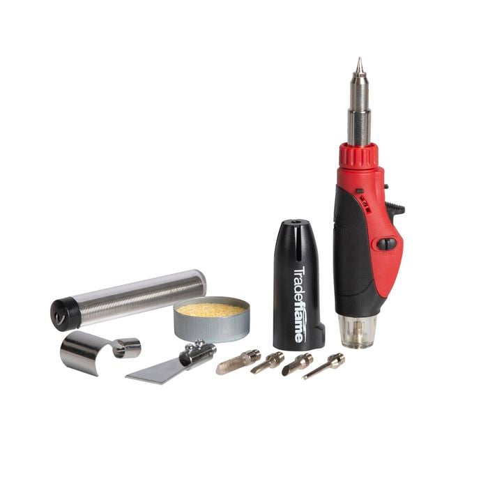 Tradeflame 10 Piece Micro Soldering Torch Kit - Bunnings Australia