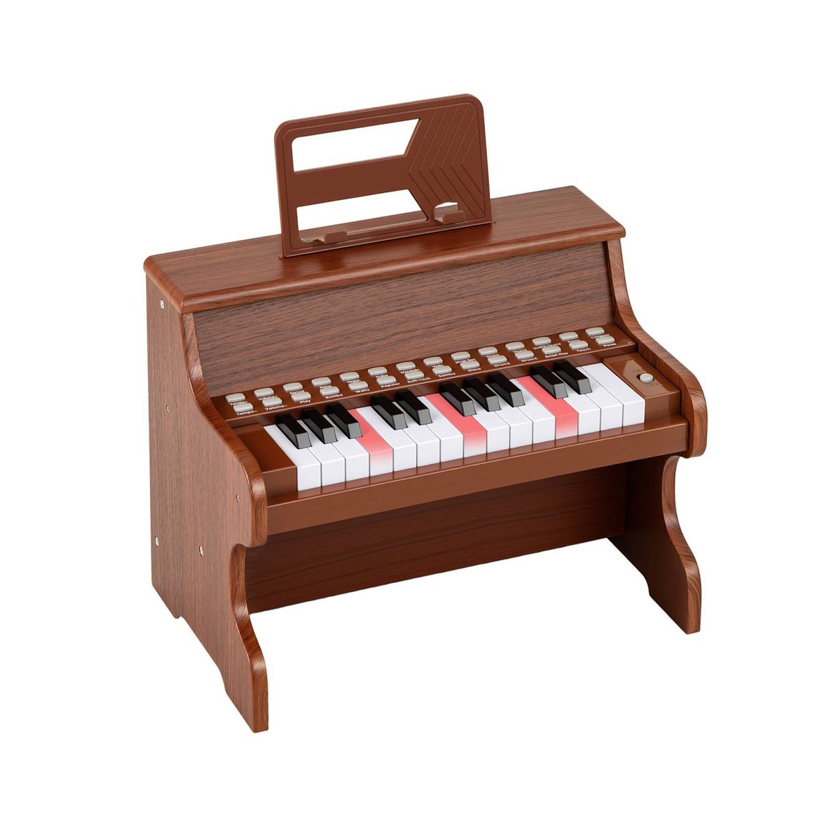 Costway 25-key Digital Piano Mini Keyboard Music Teaching Instrument ...