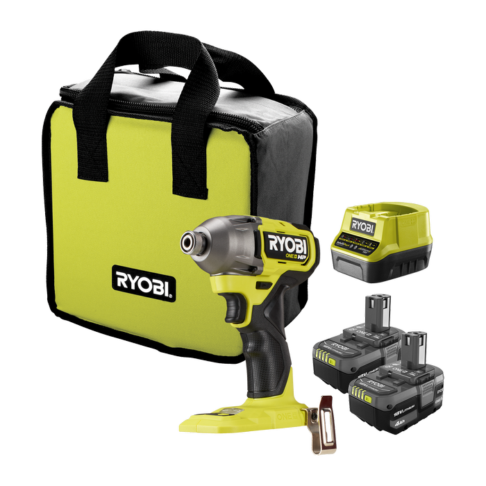 Ryobi 18V ONE HP Brushless 4 Mode Impact Driver Kit Bunnings Australia