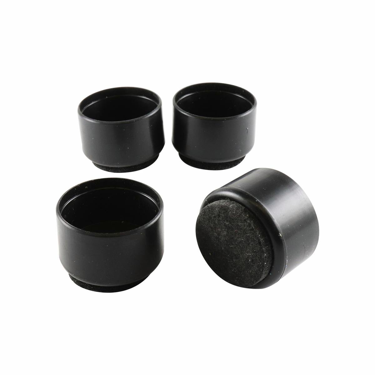 Surface Gard 25mm Round External Felt Based Chair Tips - 4 Pack ...