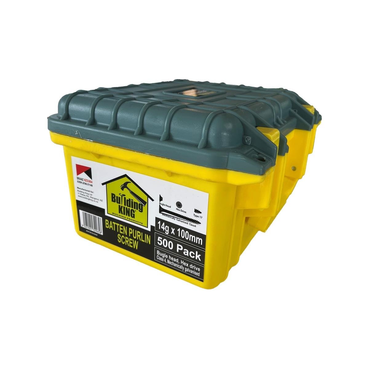 Screw Bugle Batten Class 4 Galv 14G X 100mm 500PK - Bunnings New Zealand