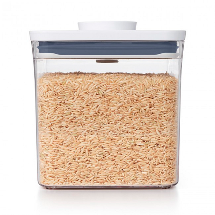 OXO Good Grips Pop 2.0 Big Square Short Container 2.6L | Set of 2 - Bunnings Australia