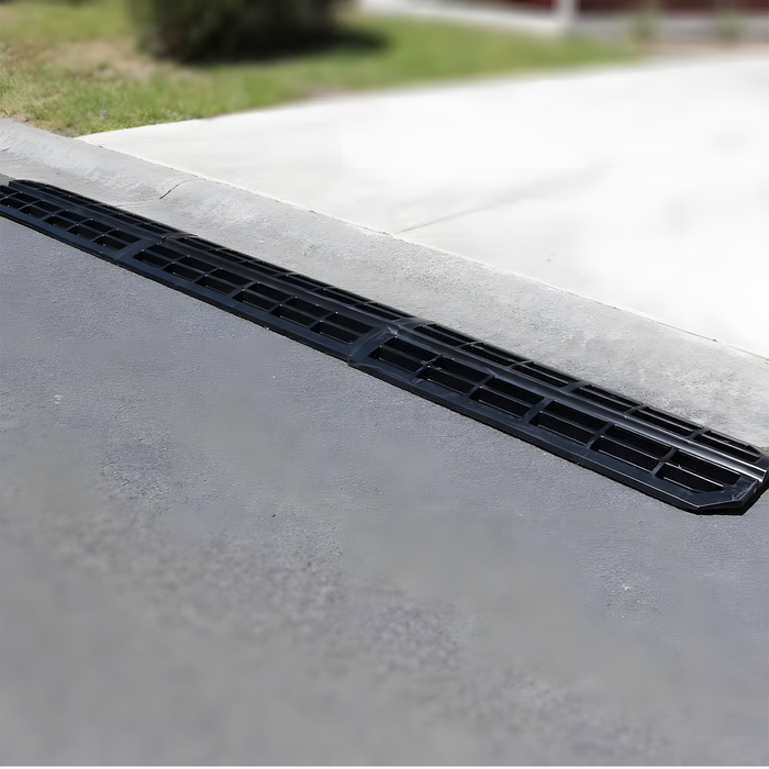 Heeve 1.2m Premium Driveway Rubber Kerb Ramp - End Module H0128 ...