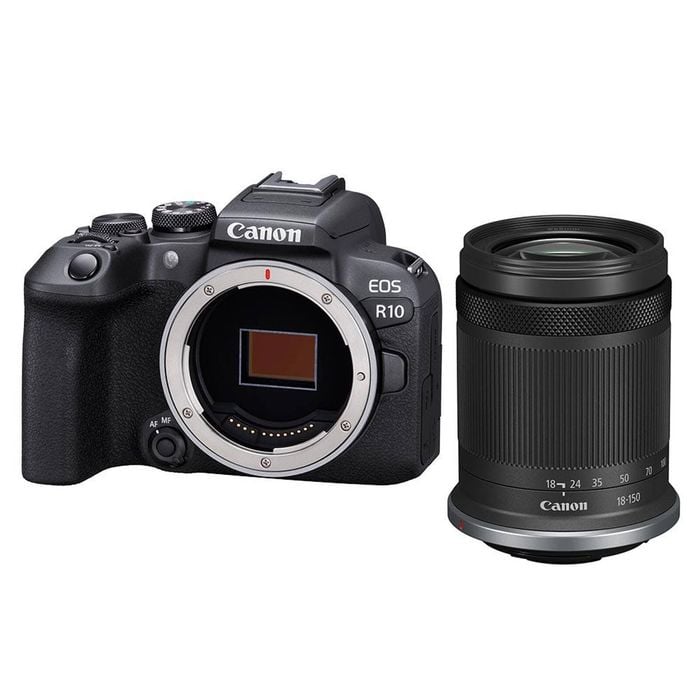 Canon EOS R10 with RF-S 18-150mm IS STM lens - Bunnings Australia