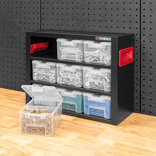 Pinnacle 313 x 382 x 153mm 9 Compartment Metal And Plastic Organiser ...