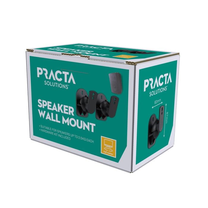 Practa Speaker Bracket PRSM2 - 2 Pack - Bunnings Australia