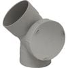 Holman 100mm x 45 Degree DWV PVC Female And Female Side Access Bend ...