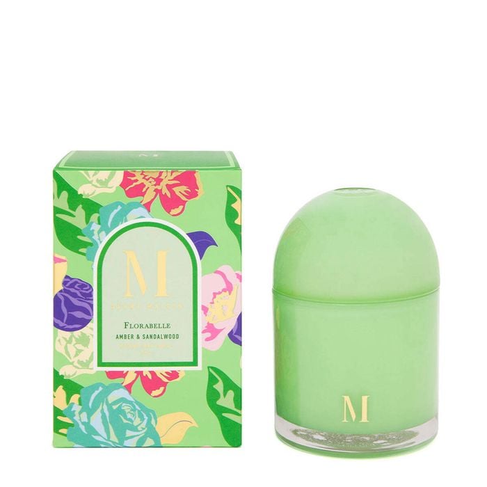 Scent Maison Florabelle 375g Scented Wax Candle - Amber Sandalwood ...