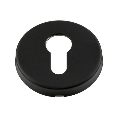Sylvan Black Round Escutcheon - Pair - Bunnings New Zealand