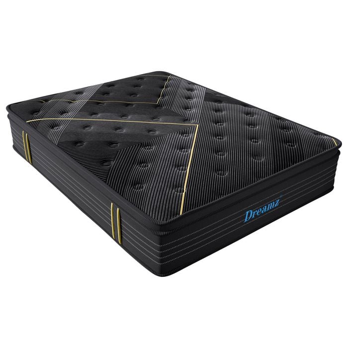 Dreamz 35CM Bamboo Euro Top Egg Foam Spring Mattress Queen - Bunnings ...