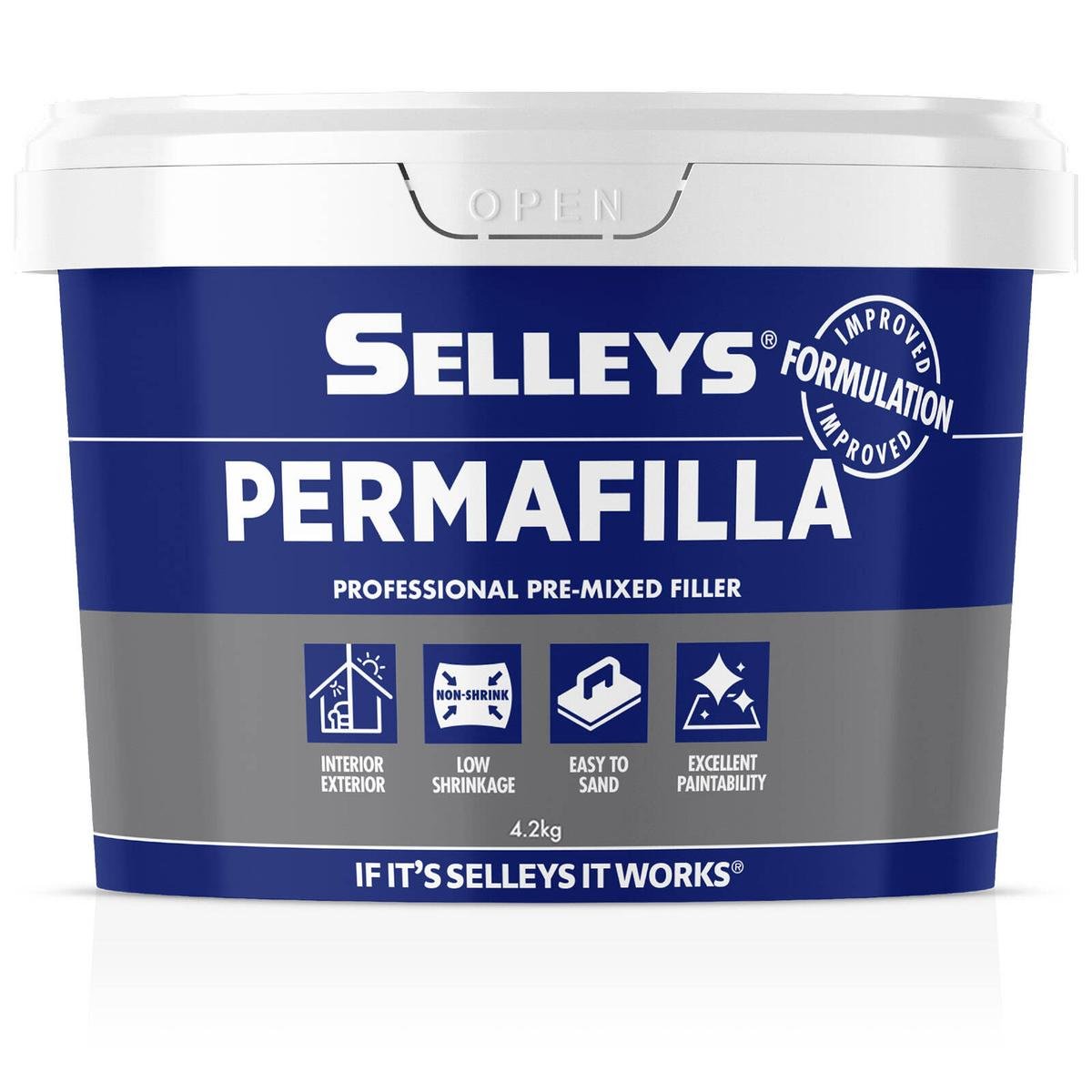 Selleys 4.2kg Permafilla Ready Mixed Filler - Bunnings New Zealand