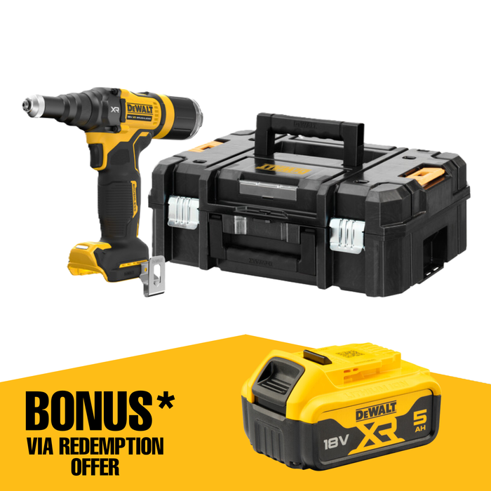 DeWALT 18V 4.8mm Cordless Rivet Gun - Bare Unit - Bunnings Australia