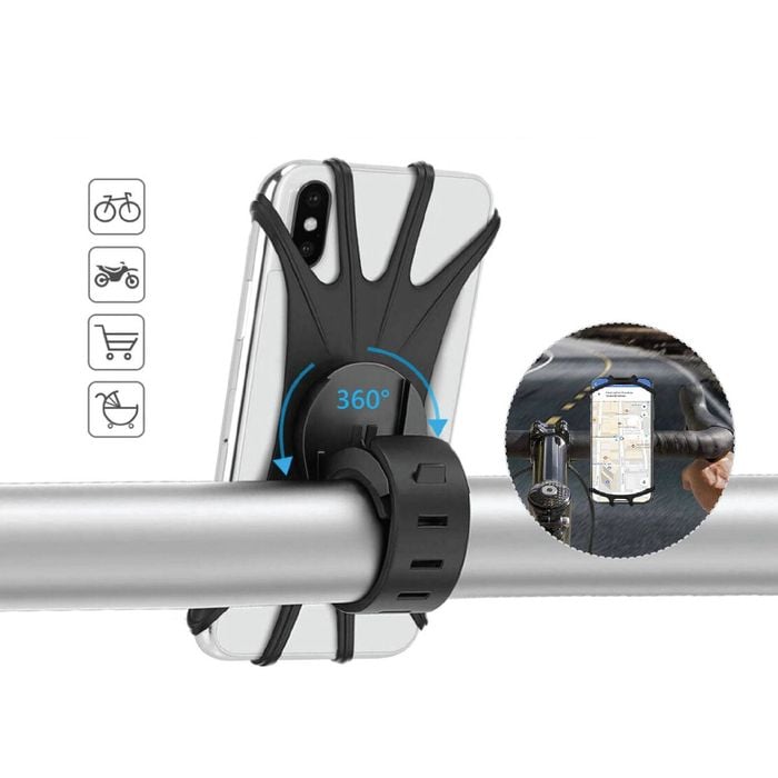 Universal Bike Handlebar Mount Holder Cradle For Phone - Bunnings Australia