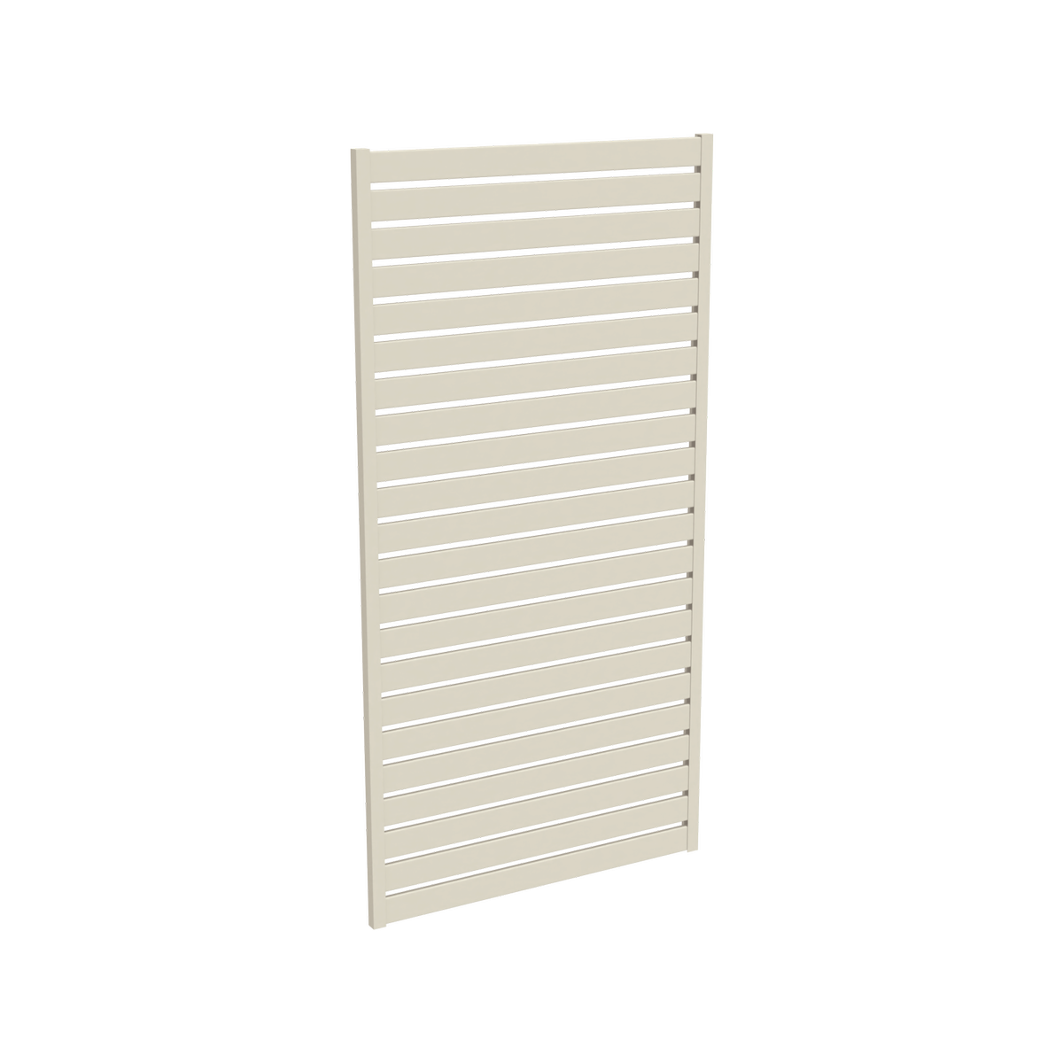 ProtectorAl 900 W x 1766 mm H Surfmist Aluminium Slat Screen Kit ...