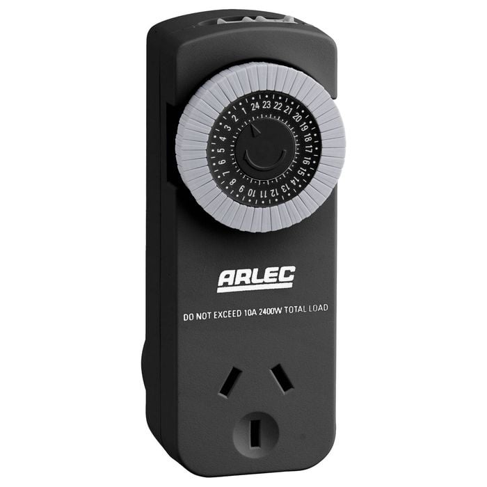 Arlec 24 Hour Mechanical Timer - Bunnings Australia