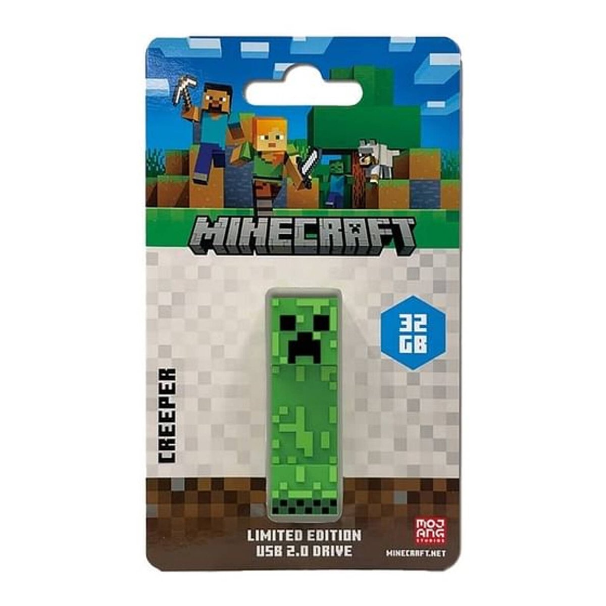 Verbatim Minecraft Edition 32GB USB Flash Drive - Creeper [66979 ...