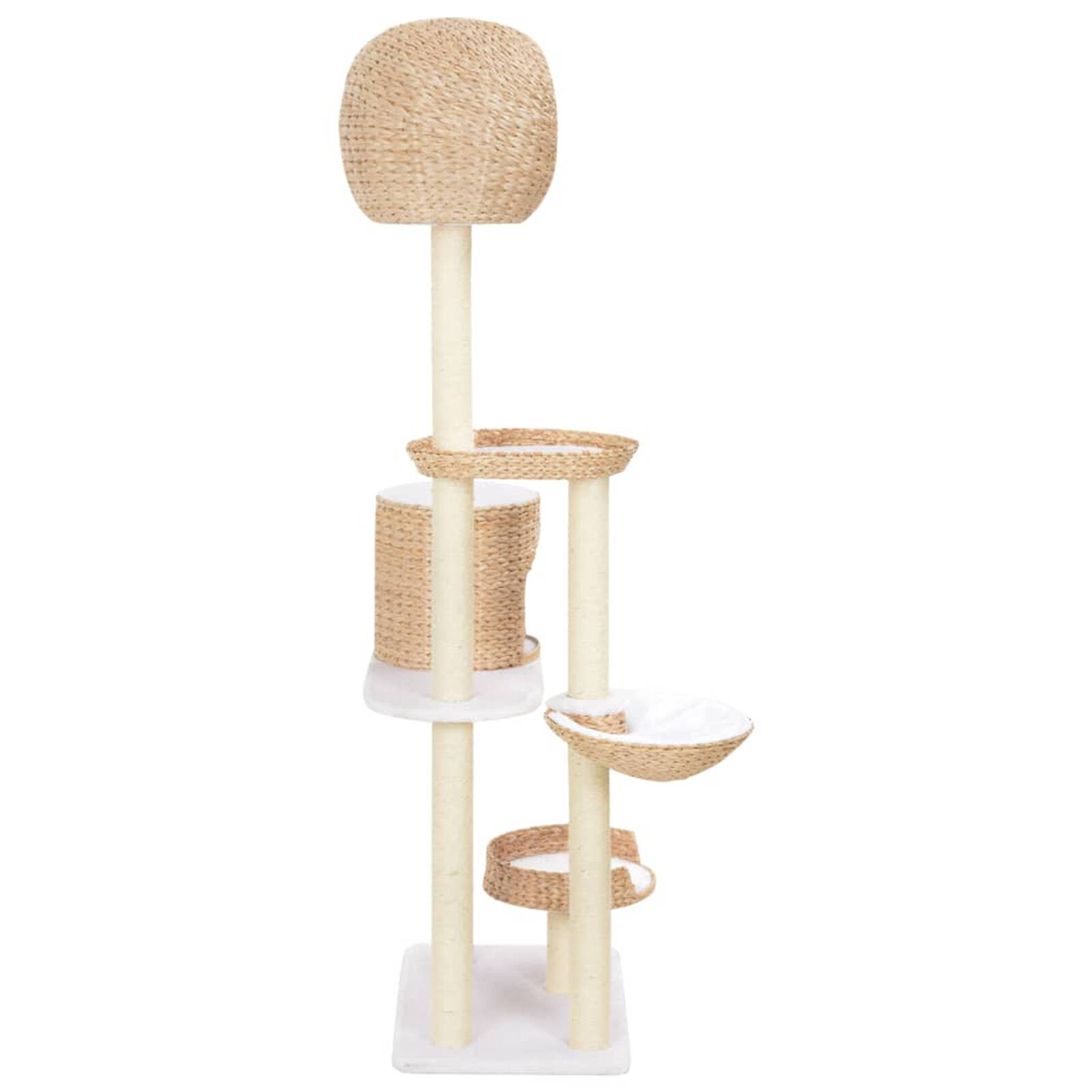 Andala Pets Cat Tree with Sisal Scratching Post Seagrass - Bunnings ...