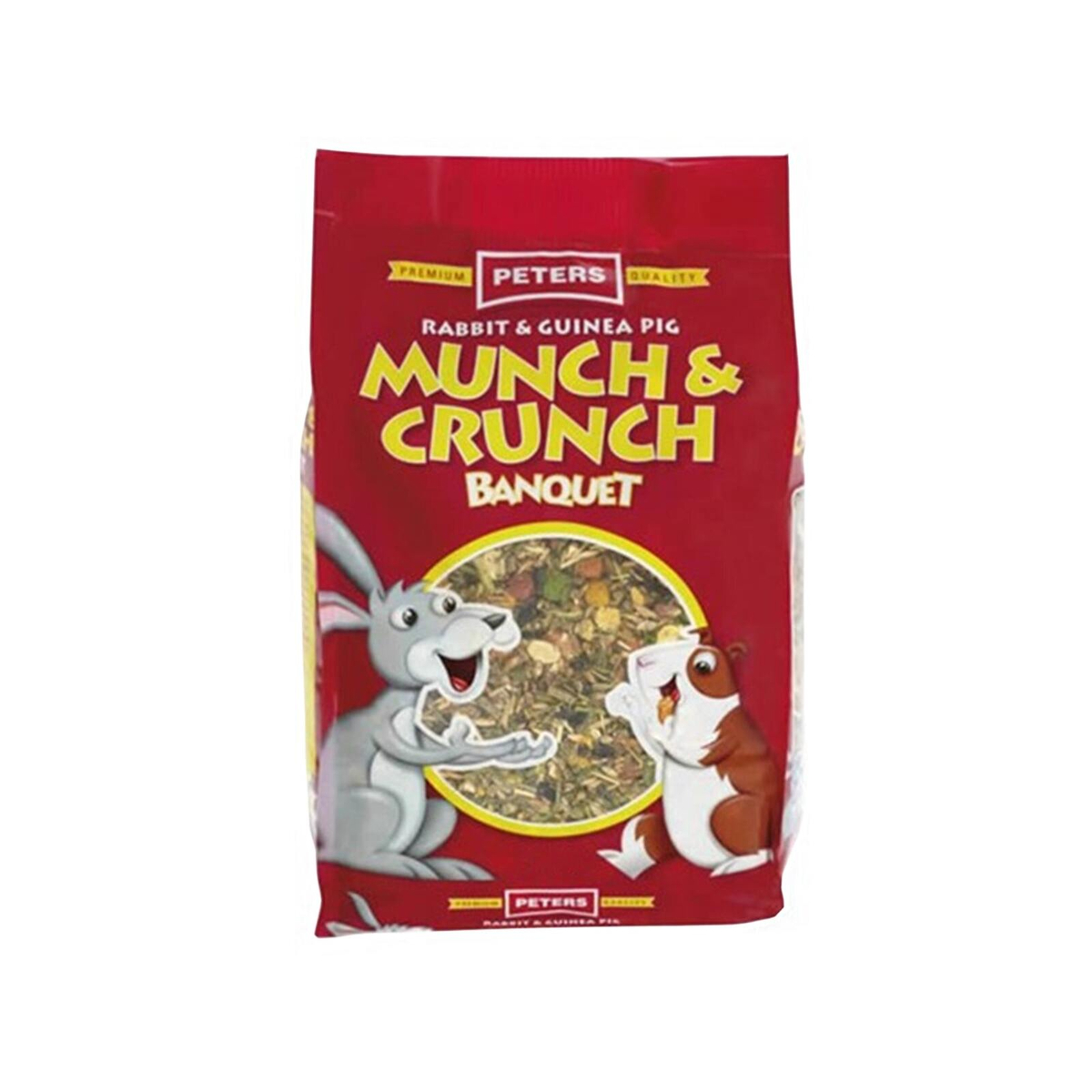 Peters Rabbit And Guinea Pig Crunch & Munch Banquet Feed 10kg ...