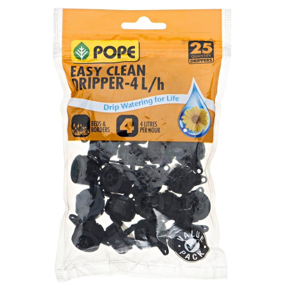 Pope 4L / H Easy Clean Dripper - 25 Pack - Bunnings Australia