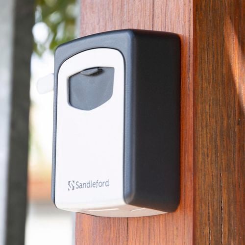 Sandleford 122 x 88 x 40mm Wall Mount Key Storage Safe - Bunnings Australia